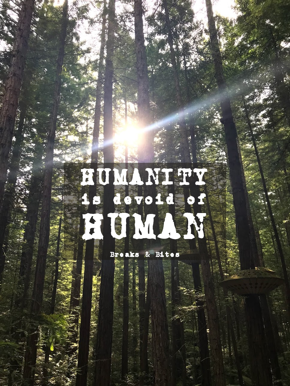 HUMANITY but devoid of HUMAN – Breaks & Bites